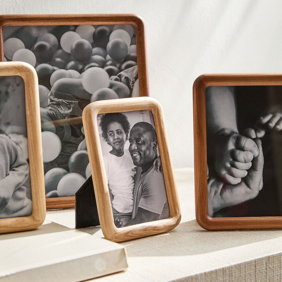 Modern Rounded Wooden Tabletop Frames - West Elm Australia